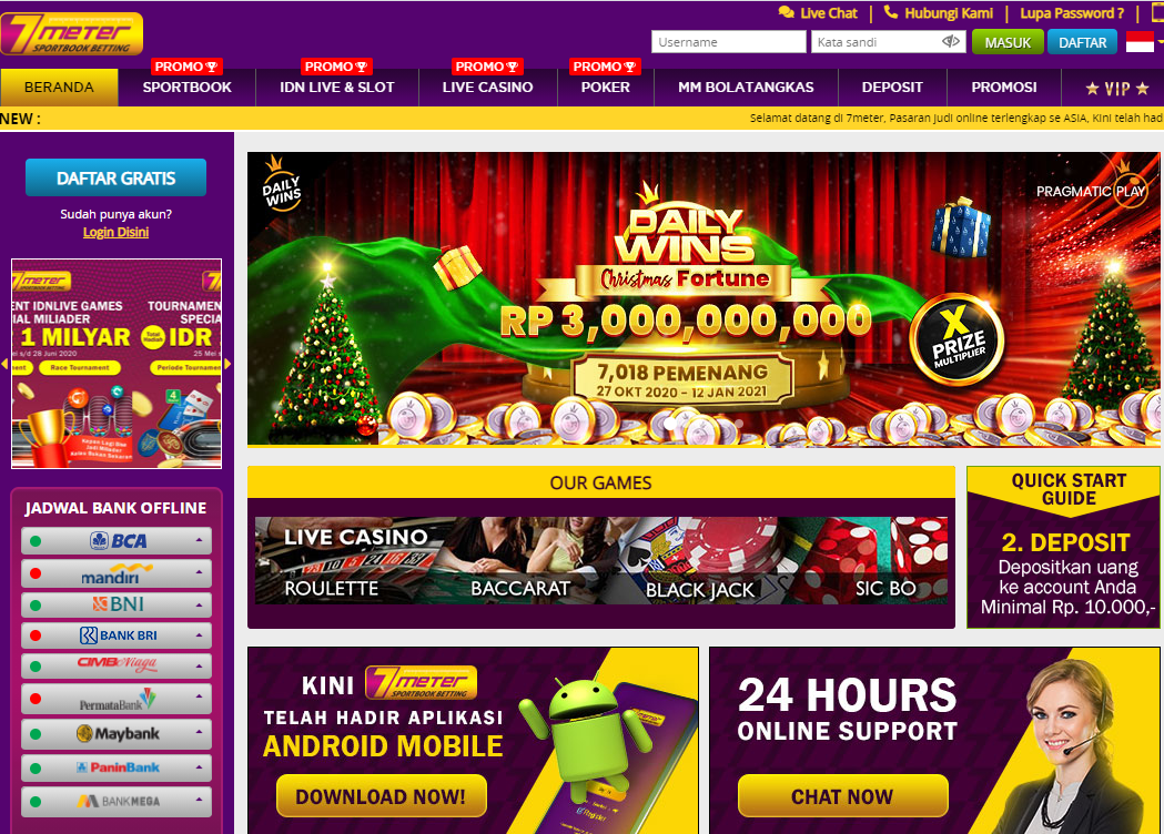 Link alternatif terbaru 7meter