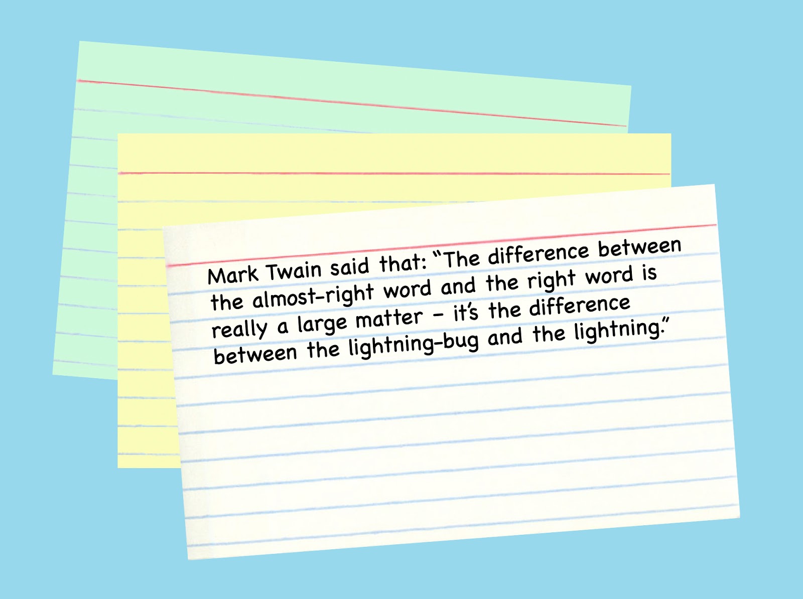Joyful Public Speaking (from fear to joy): Using note cards confidently