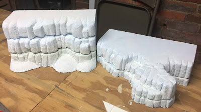 Irishserb's Miniatures Adventure: Modular Cliff Terrain Project - Part 4