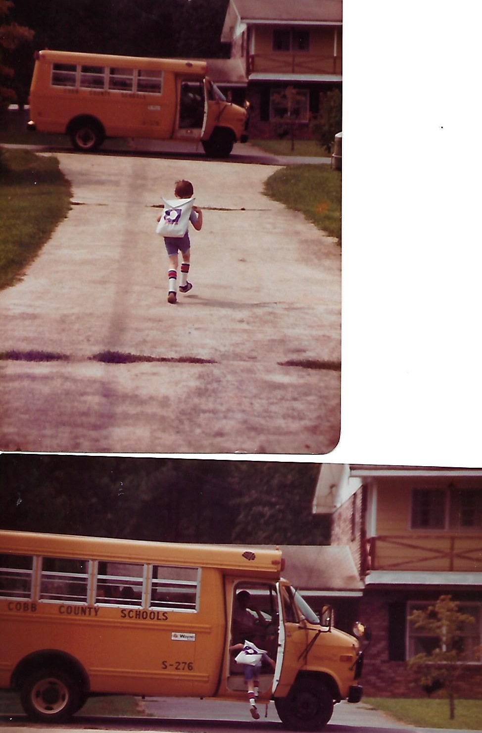 Chicken Fat: Rocky's First School bus ride, 1981
