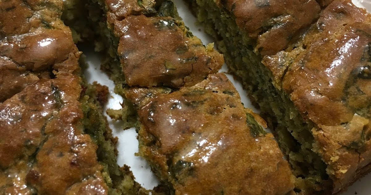 Spicy palak bread