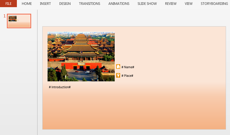 Tina's blog: Replace Text and an Image in PowerPoint in Java