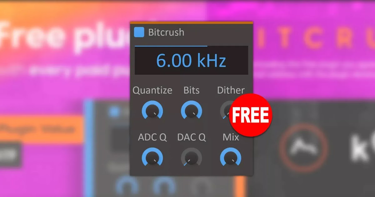 Bitcrush by Kilohearts Gratis con cualquier compra en ADSR