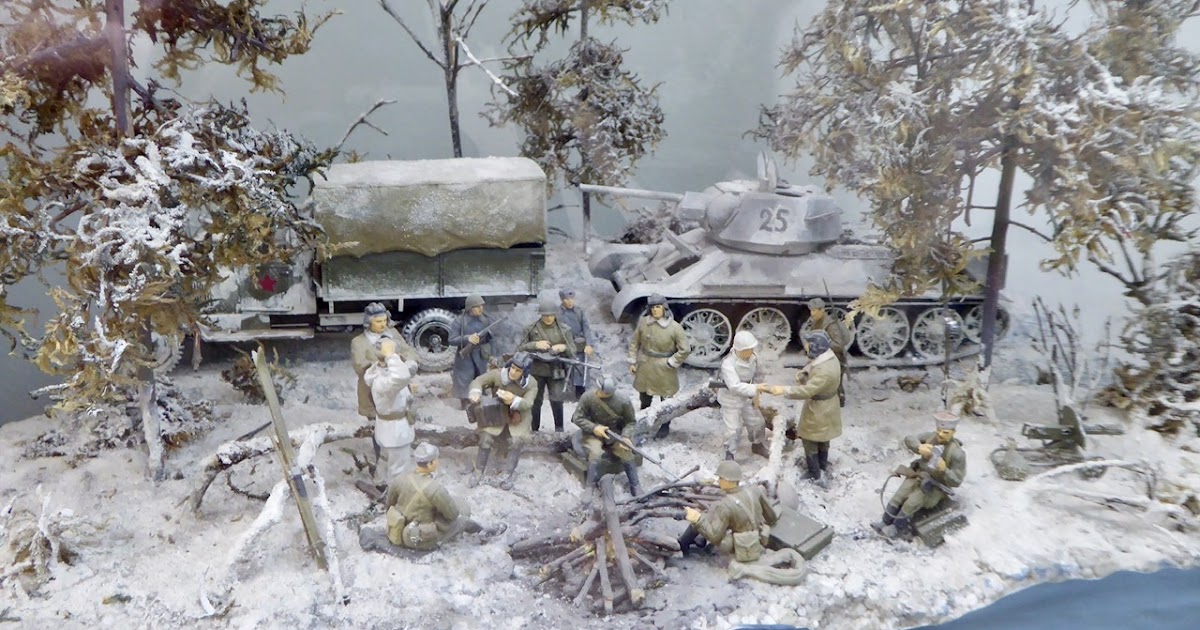 Toy soldiers and real battles: WW2 T-34 scale models at T-34 Tank ...