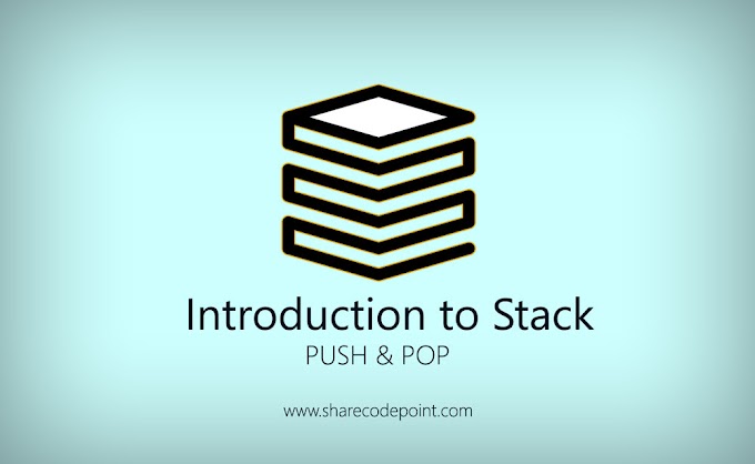 Introduction to Stack - Push & Pop Operations