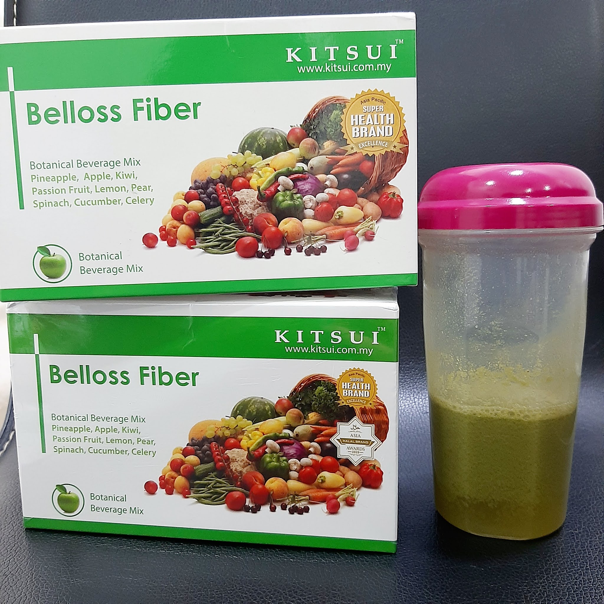 Adakah Kitsui Bahaya? Ikuti Pengalaman Qiss Minum Kitsui Belloss Fiber ...