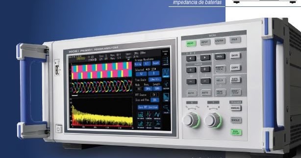 Instrumentación electrónica de prueba y medida