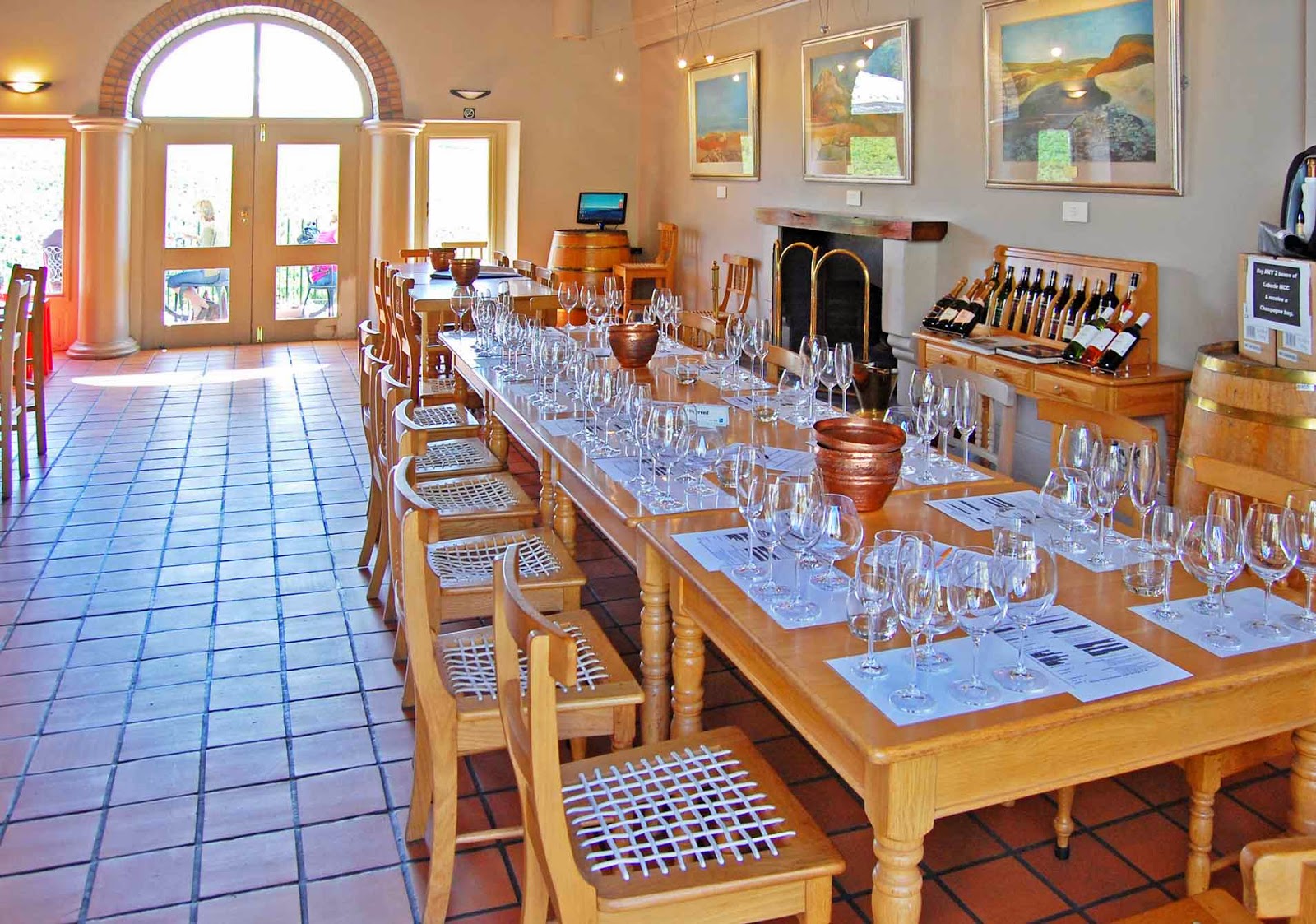 .: Laborie and Harvest Restaurant in Paarl