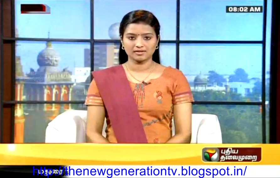 Puthiya Thalaimurai News Readers: Poonguzhali news reader