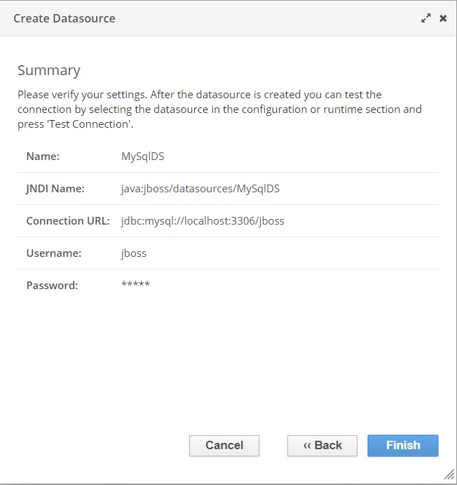 Gab Knowledge Base: jboss eap 7 standalone setup Database