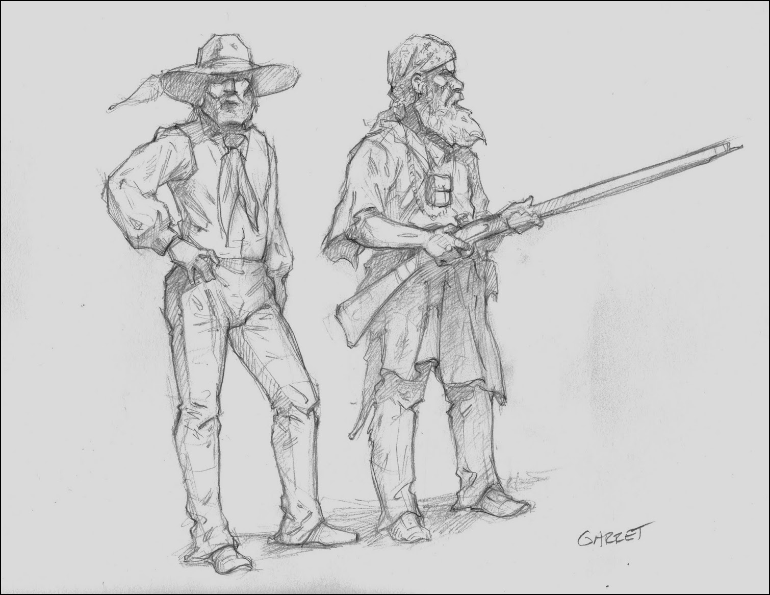 Garret's Drawing A Day Blog: GARRET'S DRAWING