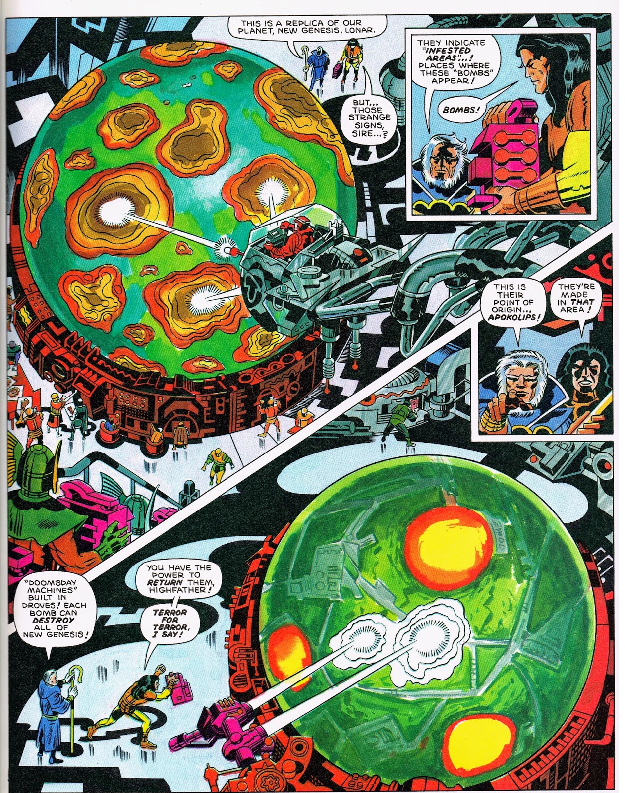Cap'n's Comics: Lonar of New Genesis by Jack Kirby