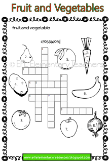 EFL Elementary Teachers: Fruit and Vegetable Theme