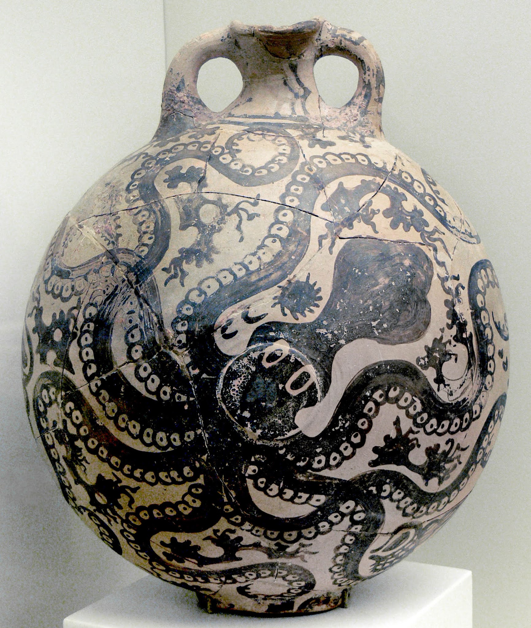Minoan marine-style rhyta 1500-1450 BCE