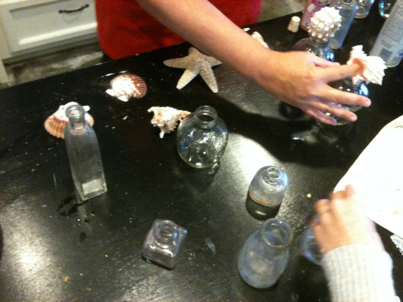 The Real Housewife of...San Diego!: Soldering Shell Bottles