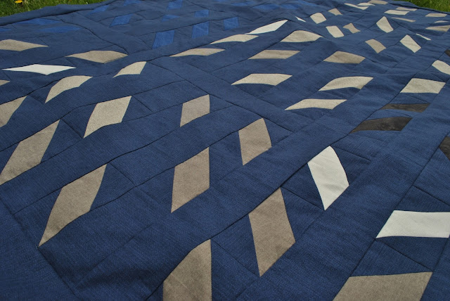 The Iron & Needle: Introducing the "Tilted" Quilt Pattern