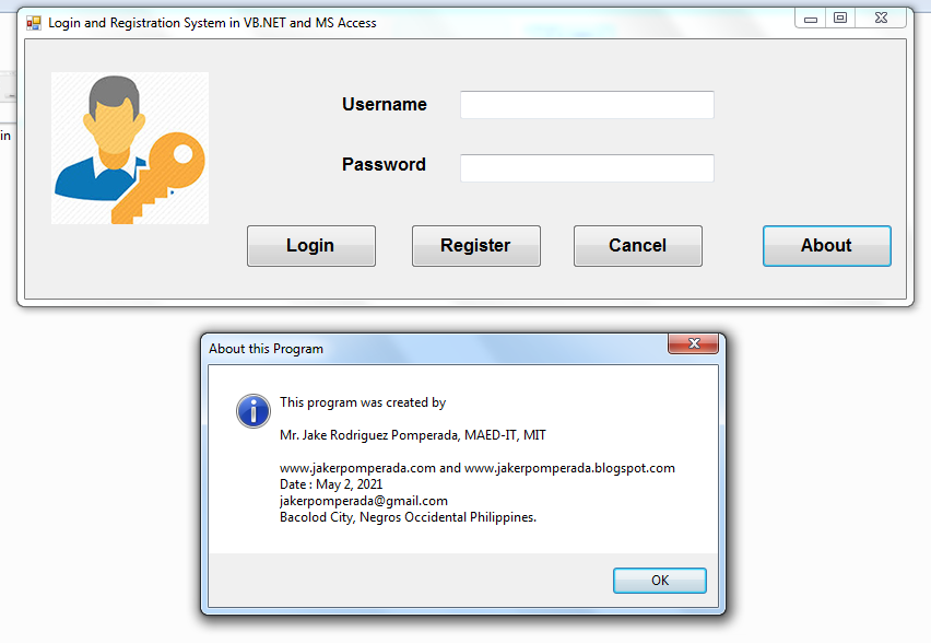 Free Programming Source Codes And Computer Programming Tutorials Login And Registration System