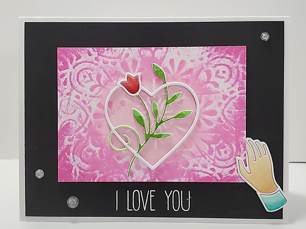 My Craft World: I Love You Card