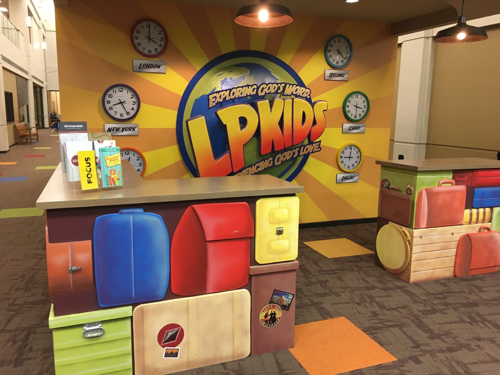 A Look at a Really Cool Children's Ministry Area