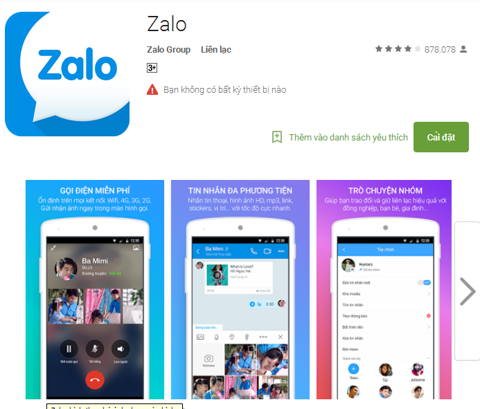 Zalo APK - Tải ứng dụng Zalo APK Appvn cho điện thoại Android ...