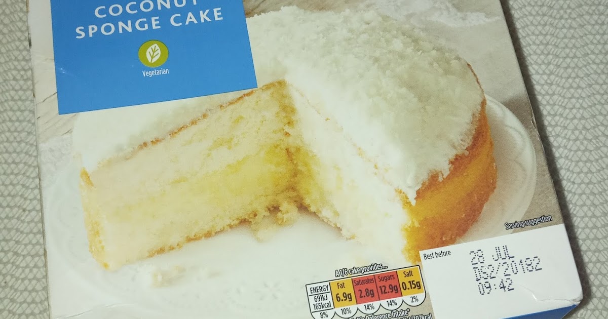 Supersupergirl's Food Reviews: [Review] Morrisons Coconut Sponge Cake