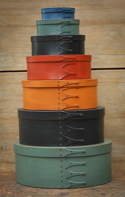 With Hook and Needle: Shaker Boxes