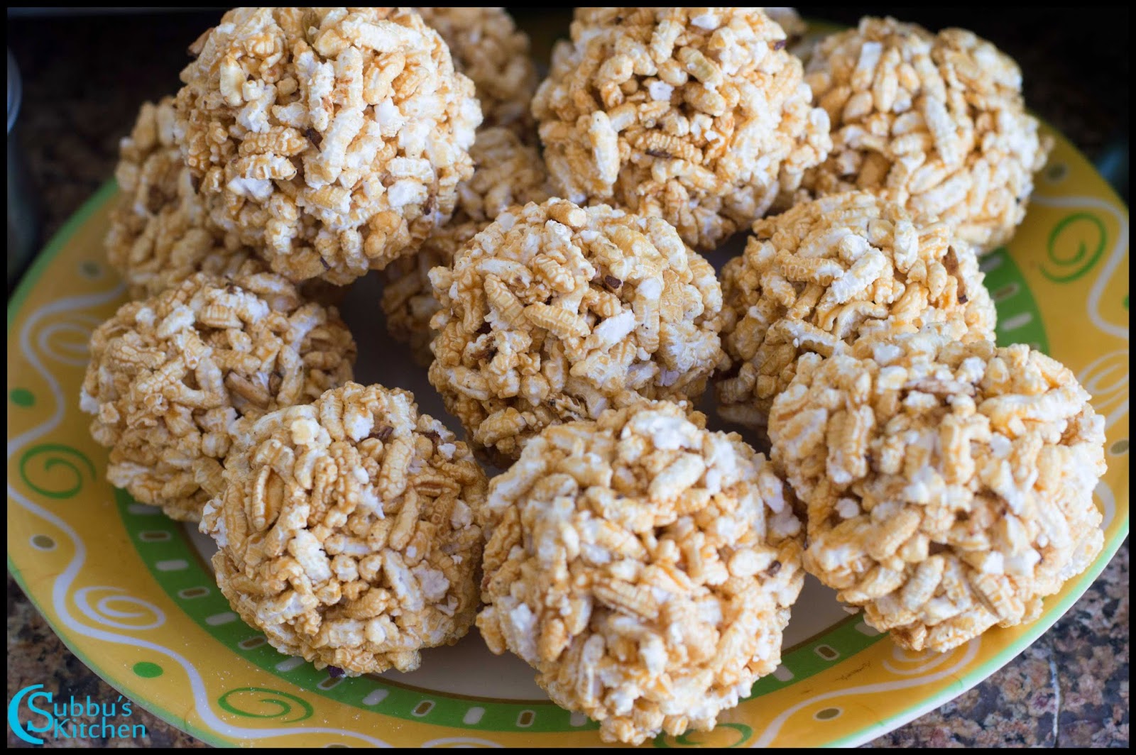 Pori Urundai Recipe | Aval Pori Urundai Recipe | Nel Pori Urundai ...