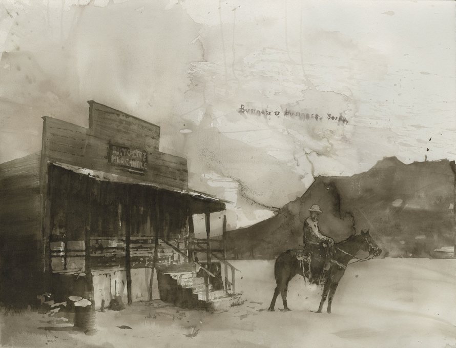 Oh, by the way...: BEAUTY: Watercolor--David Rathman