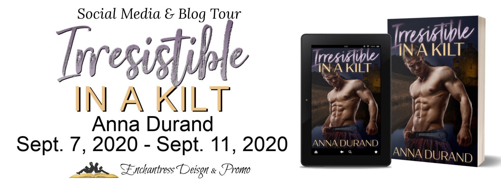 Perusal of Fiction. : Social Media and Blog Tour Irresistible in a Kilt ...