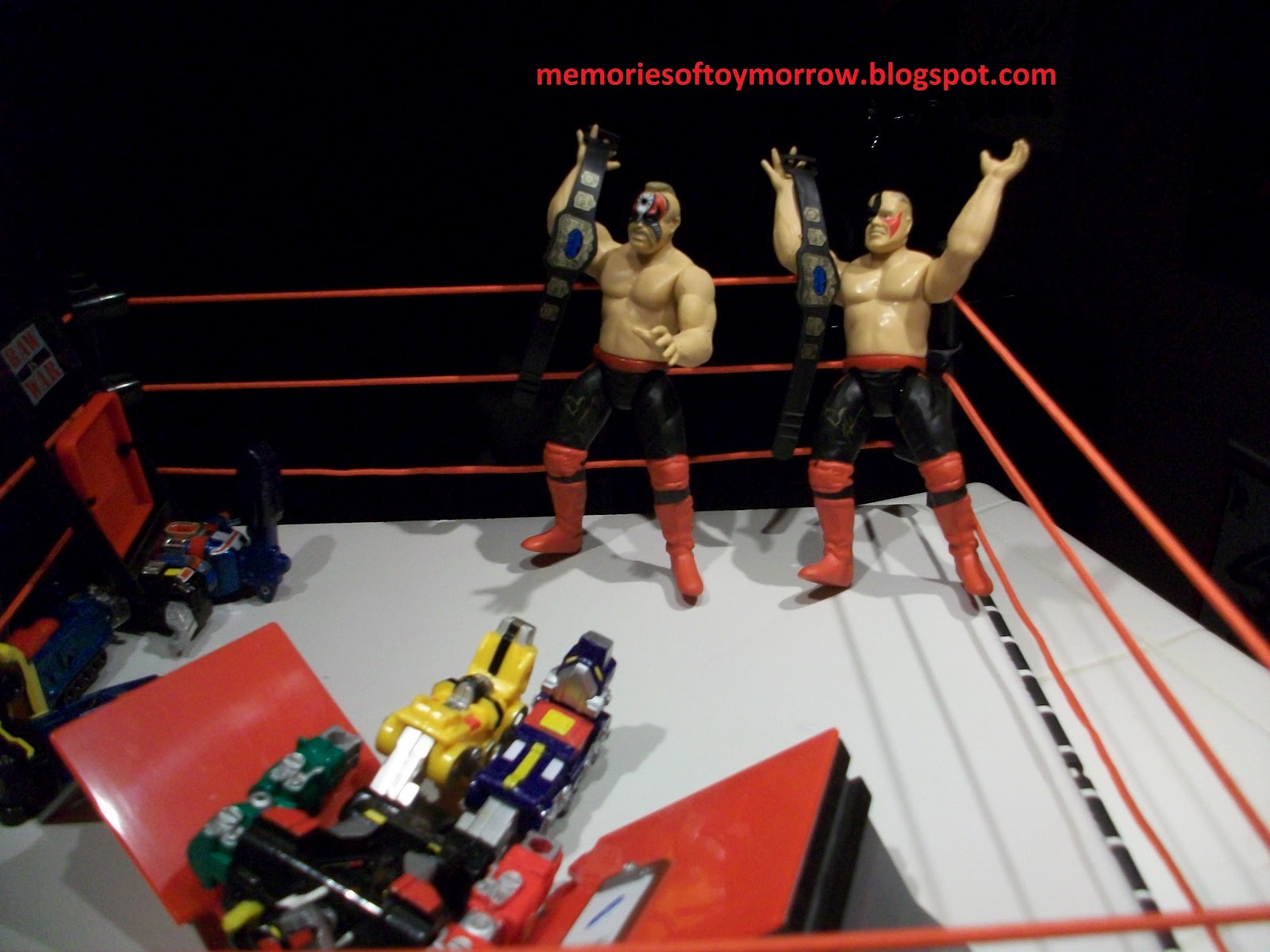 Memories of Toymorrow: The Voltron Robots win the WWF titles....and ...