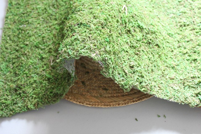 How to Make a Green Moss Hat - Crafts a la mode