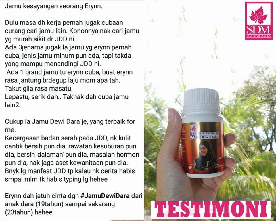 JAMU SERI DEWI MALAM: JAMU HERBA WANITA - RM 56 / 50 KAPSUL