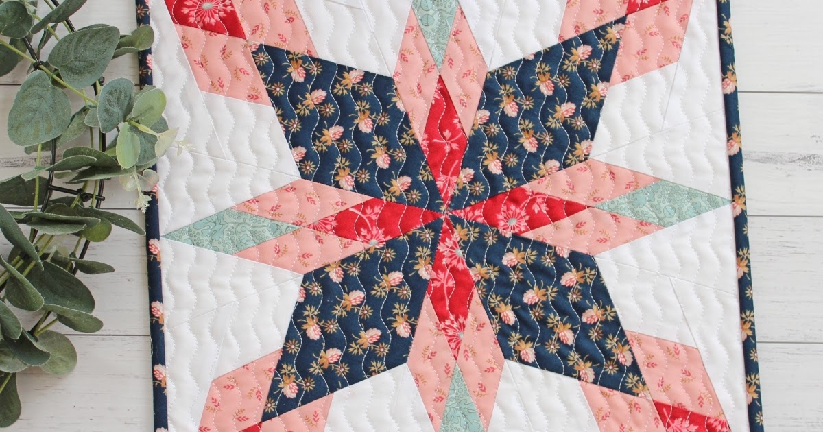 Maribelle Mini Quilt PDF Pattern - Threadbare Creations