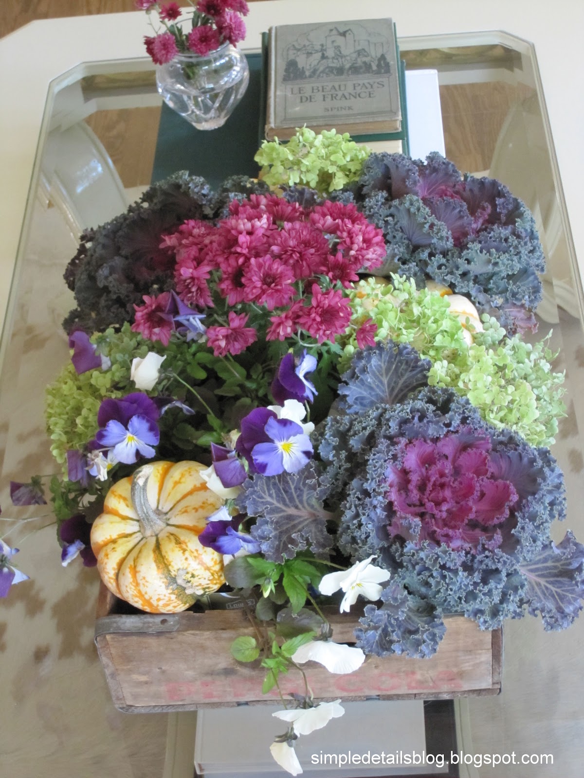 Simple Details: diy fall arrangement...