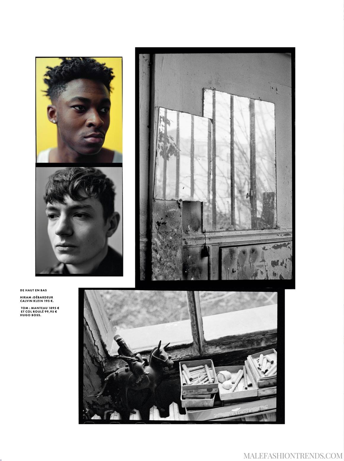 Eric Nehr retrata las mejores colecciones de la temporada para GQ Francia