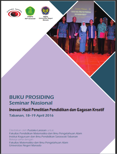 PROSIDING SEMINAR NASIONAL INOVASI HASIL PENELITIAN PENDIDIKAN DAN ...
