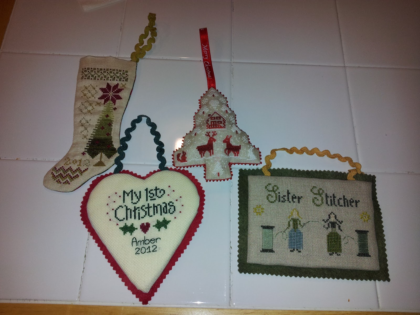 At Willow Tree Pond: Family Ornament Exchange & Advent Exchange Days 1 &2