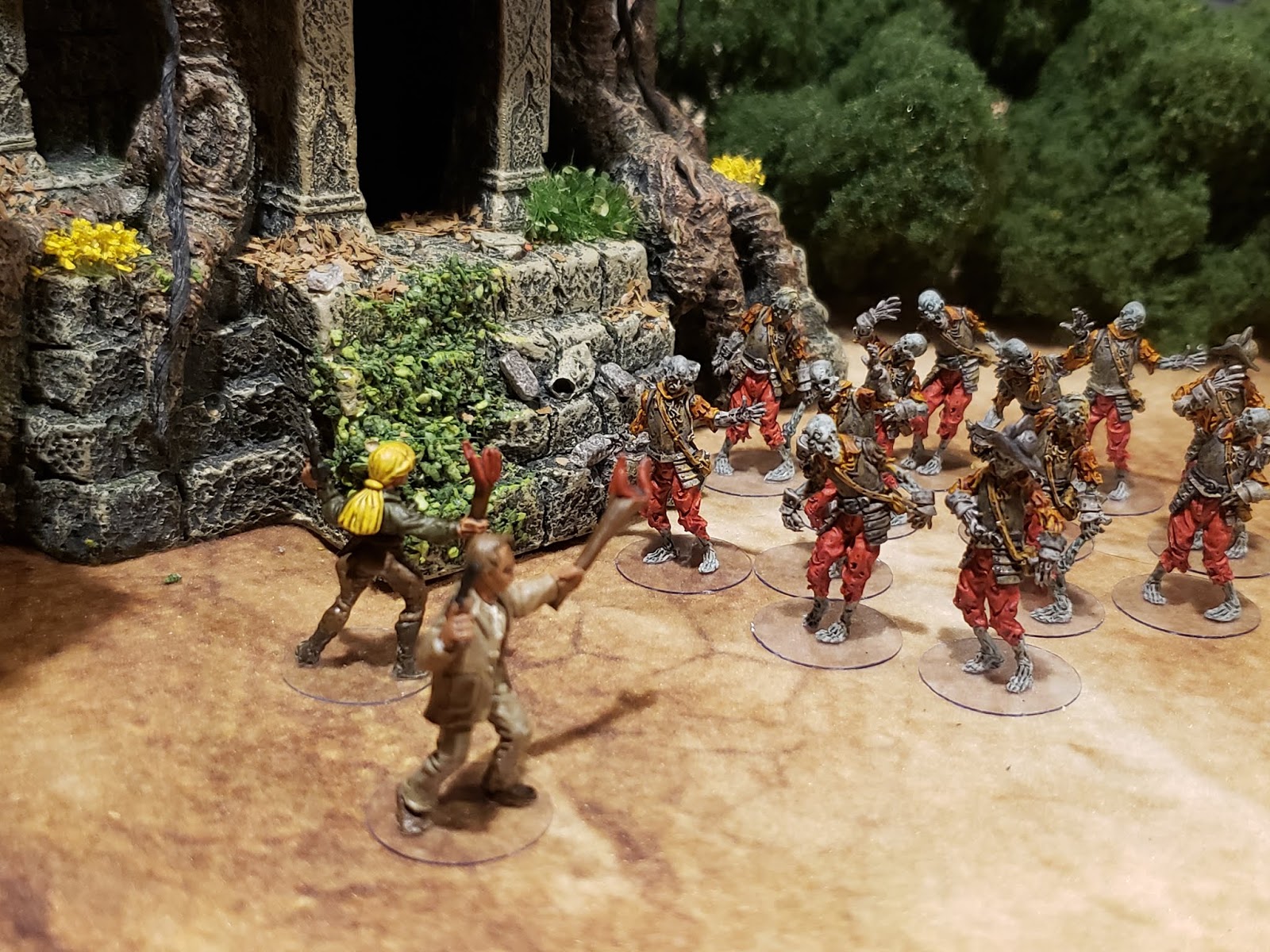 Back To The Tabletop: Undead Conquistadors With Contrast Paint