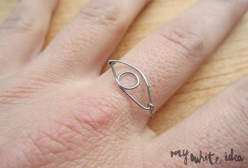 EYE RING DIY | MY WHITE IDEA DIY