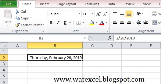 Merubah Format Tanggal Hari dan Bulan di Excel ke Bahasa Indonesia ...