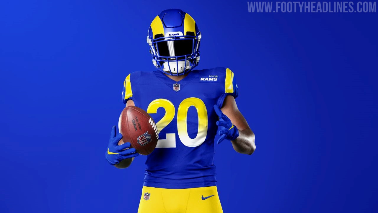 NFL: Los Angeles Rams Plan Jersey Revolution - Want To Copy 'European ...