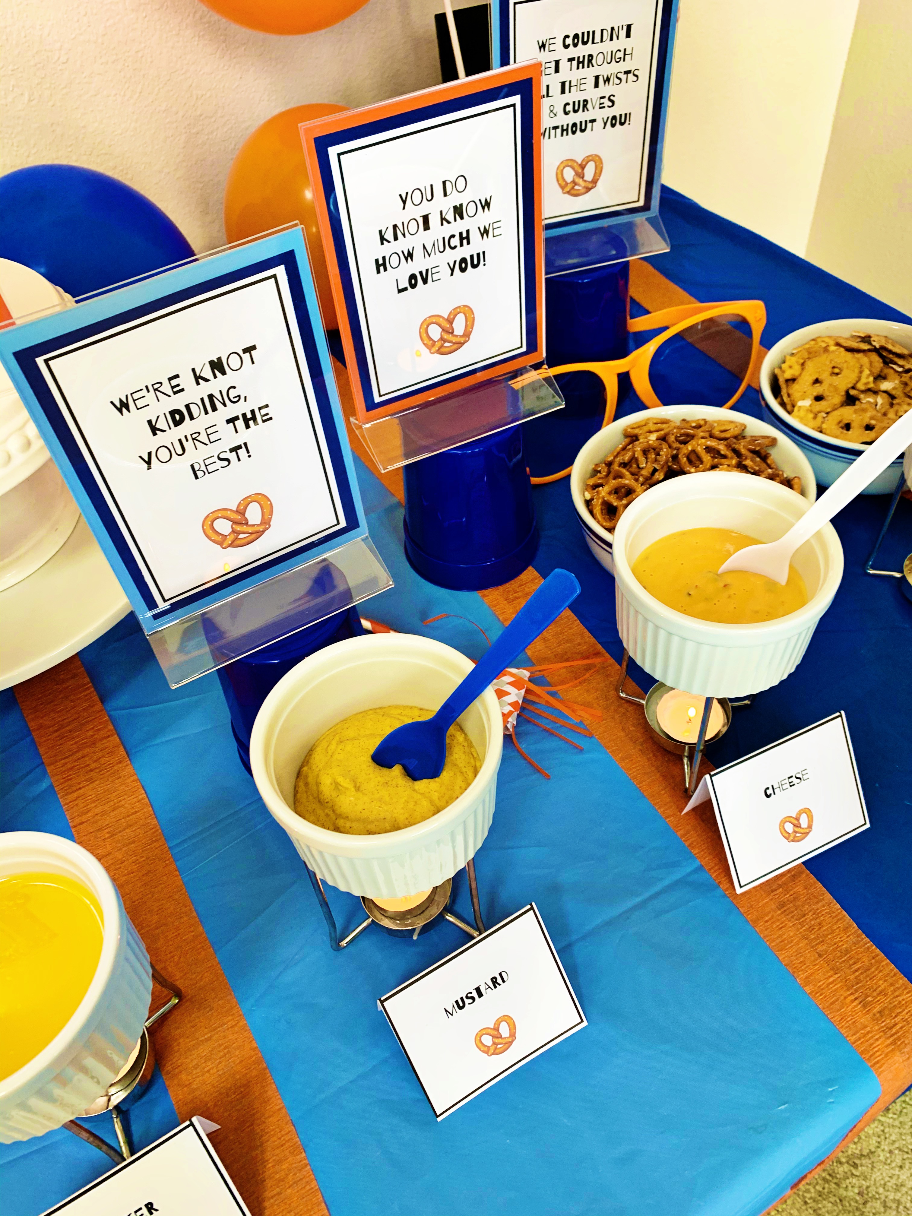 michelle paige blogs: Pretzel Bar Pun Party for Father's Day