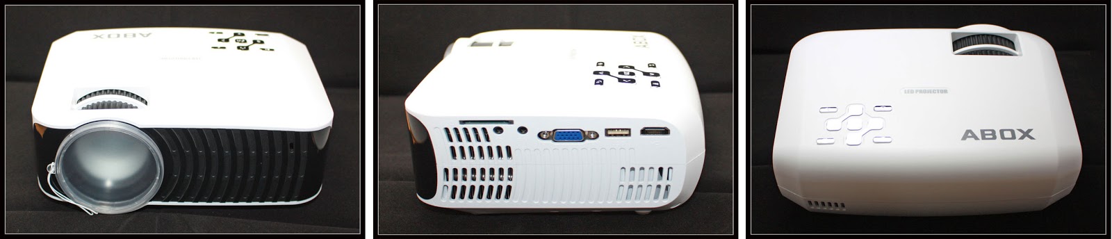 GooBang Doo ABOX T22 2000 Lumens LCD Mini Projector ~ Independent Reviews