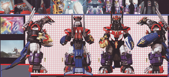 Daftar Lengkap Robot/Mecha yang Ada dalam Cerita Gransazer