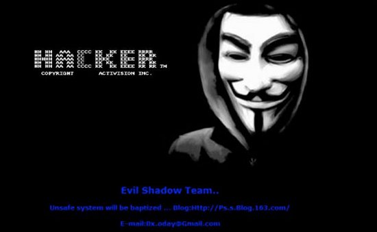 Shadow Hacker Shadow Hacker In The Dark Stock Image. Image Of Illigal ...