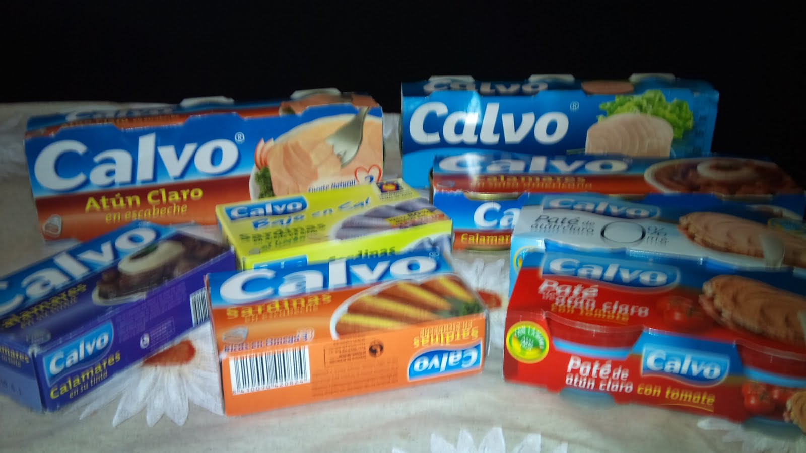 COCINANDO CON VERO: MIL GRACIAS, conservas CALVO