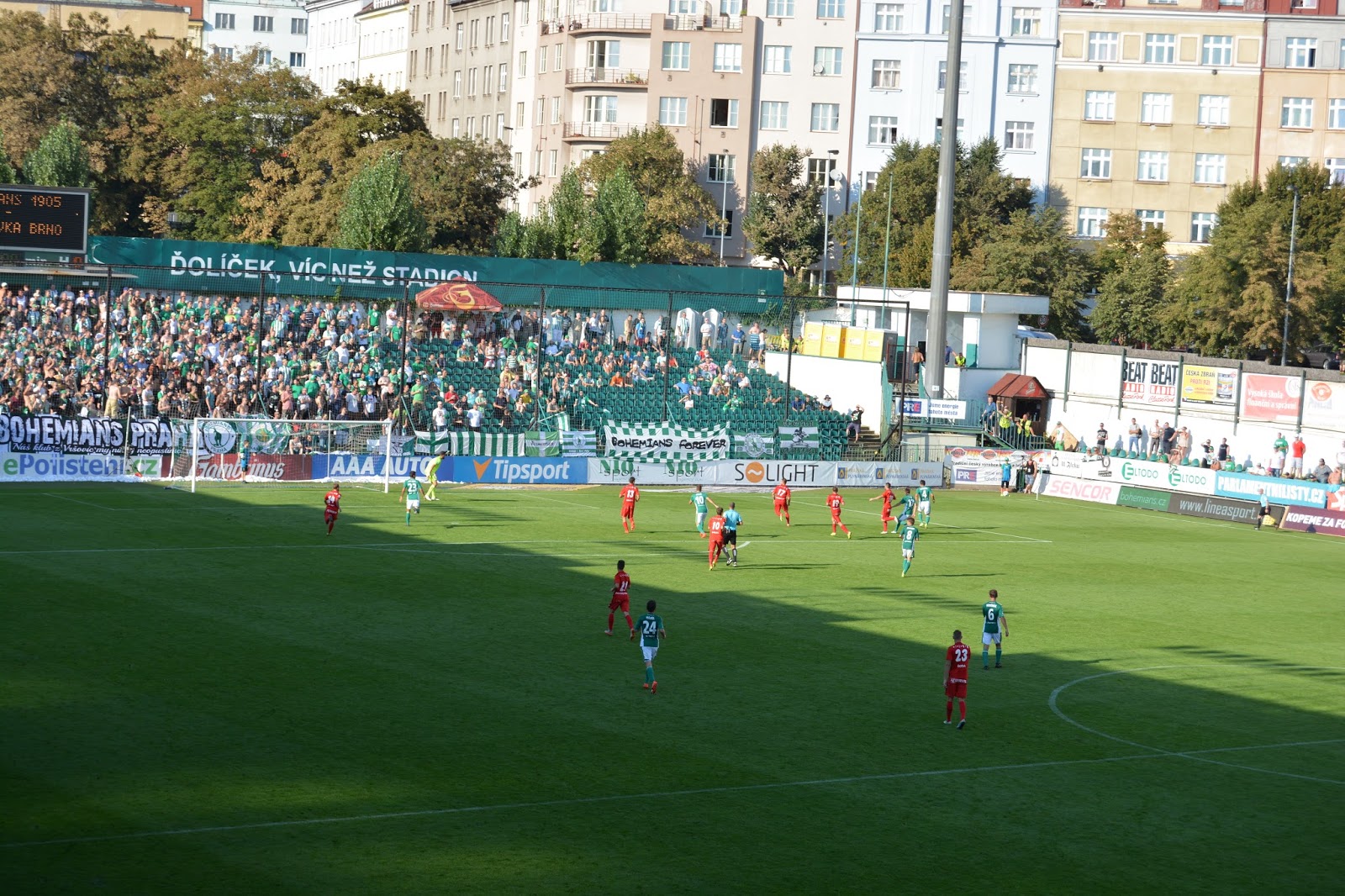 Grondhopper: Bohemians Praha 1905 – FC Zbrojovka Brno (11-09-2016)