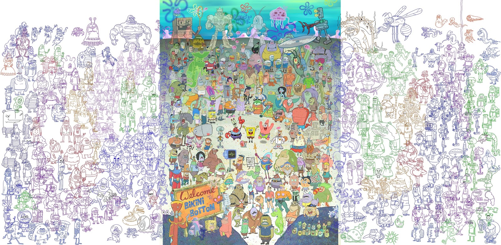 GinnyHawes: Animation design: SpongeBob Squarepants