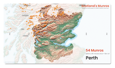 Stats, Maps n Pix: Munro maps and stats