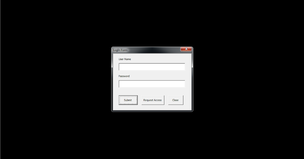 Excel Macro Business Excel User Authentication excel-macro-business-excel-user-authentication